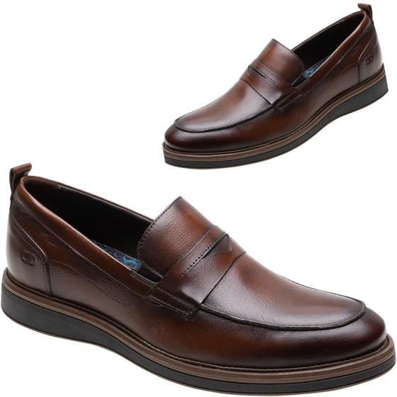 Sapato Democrata Smart Comfort H-i Soft 32 James 298101 Cor Tan Casual ...