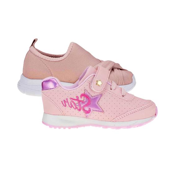 Sapato Infantil Menina Escolar Original - KIT 2 PARES Tam 23 ao 34 ...