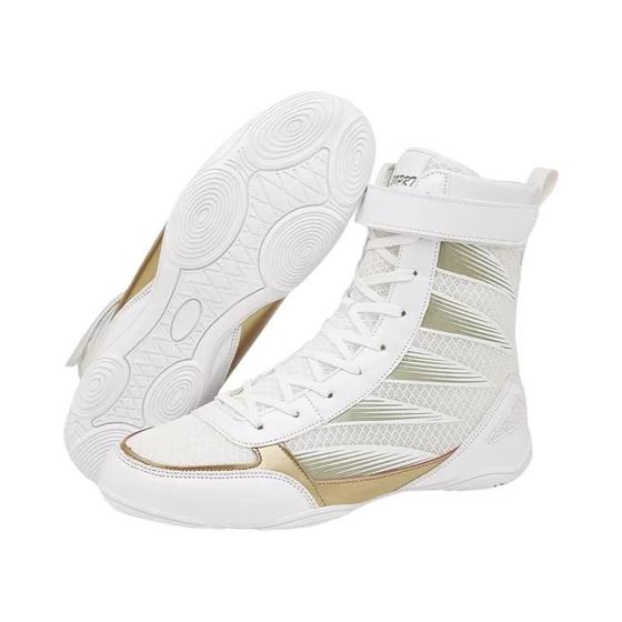 Sapatos De Boxe De Treinamento De Luta Livre Profissional Respirável ...