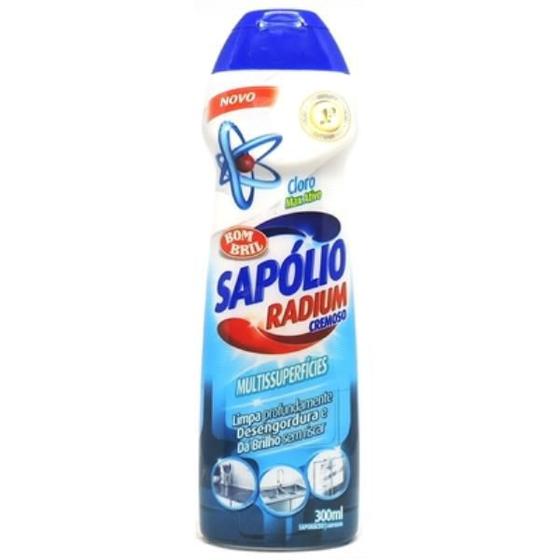 Sapolio radium cremoso cloro 250ml - Bombril - Sapólio / Saponáceo ...