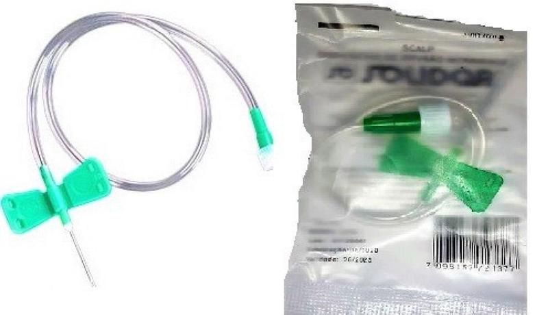 Scalp Dispositivo De Infusão Intravenosa Estéril 21G Pvc - Solidor ... Scalp Dispositivo De Infusão Intravenosa Estéril 21G Pvc - Solidor ...