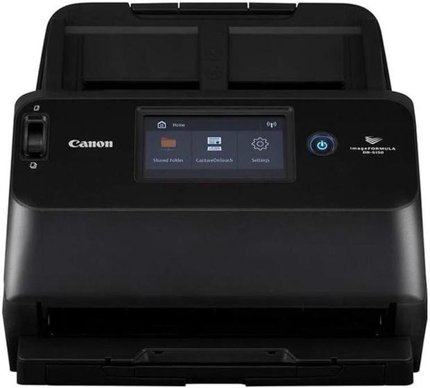 Scanner Canon DR-S150 (Wi-Fi/ USB/ Ethernet/ ADF/ Duplex/ Bivolt) Preto ...