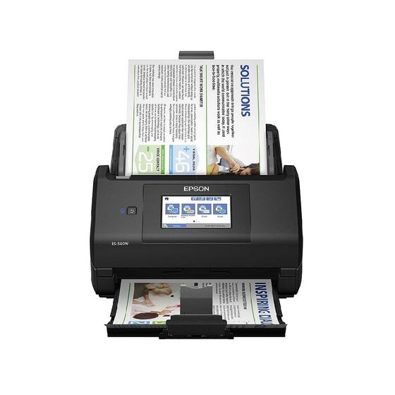 Scanner Epson WorkForce ES-580W Colorido Duplex Automático USB Bivolt ...