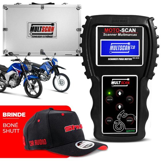 Scanner Motos Moto-Scan 7.0 1.06 Digital Portátil CG Biz Factor Fazer ...