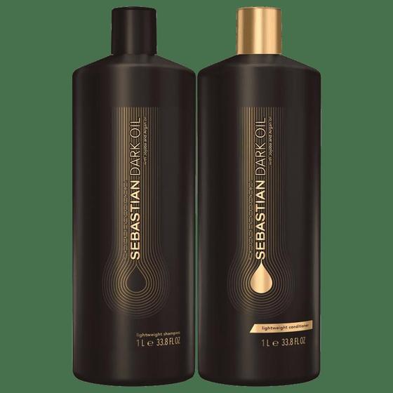 Sebastian Professional Dark Oil Shampoo + Condicionador 1L - Kit ...