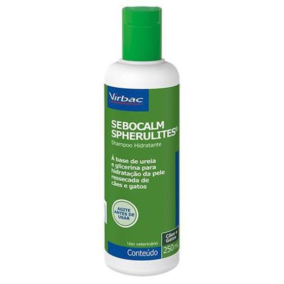Sebocalm Spherulites Shampoo Hidradante Virbac 250ml - Outros Pet Shop ...