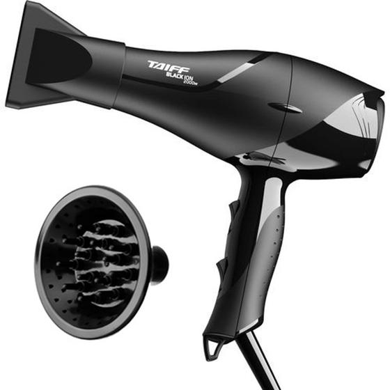 Secador Black Íon Taiff 2000W 127V/220V - Secador de Cabelo ...