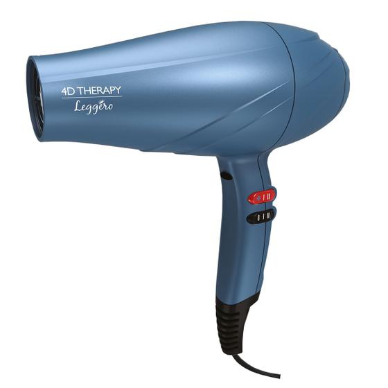 Secador De Cabelo Gama Italy Leggero Íon 4D Therapy 2100W Azul 127V ...