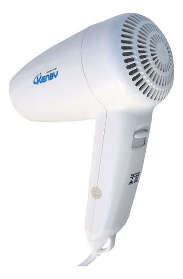 Secador De Cabelo Parede Turbo C/ Suporte 1500w Antifurto Hotel Motel Academia Spa Casa - Kenby ...