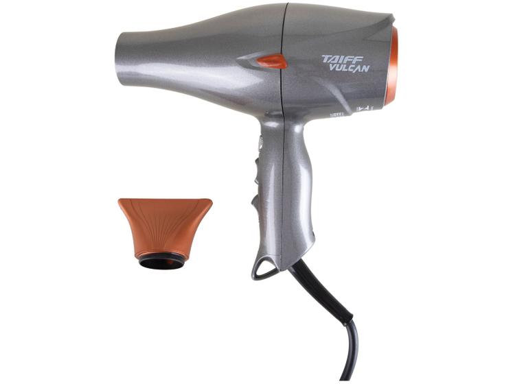 Secador de Cabelo Profissional Taiff Diamante - Vulcan Grafite com Íons ...
