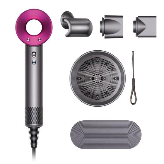 Secador de Cabelos Silencioso Dyson Supersonic - Motor Digital Cor Rosa ...