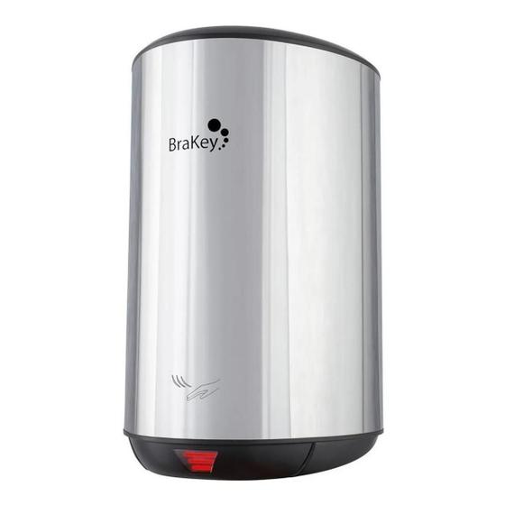 Secador De Mãos Automático Sensor Infra Vermelho 1.150W Nfe - Brakey ...