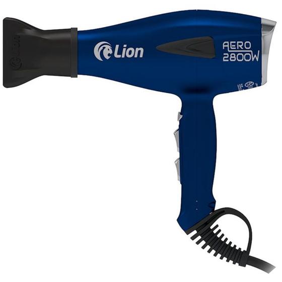 Secador Profissional Lion Tutti Aero 2800W Azul Fosco 220V - Secador de ...