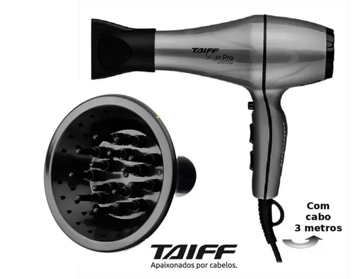 Secador Style Pro Taiff 2000W 127V Cabo 3m - Secador de Cabelo ...