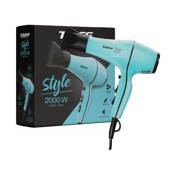 Secador taiff profissional style azul tiffany 2000w - Secador de Cabelo Profissional - Magazine ...