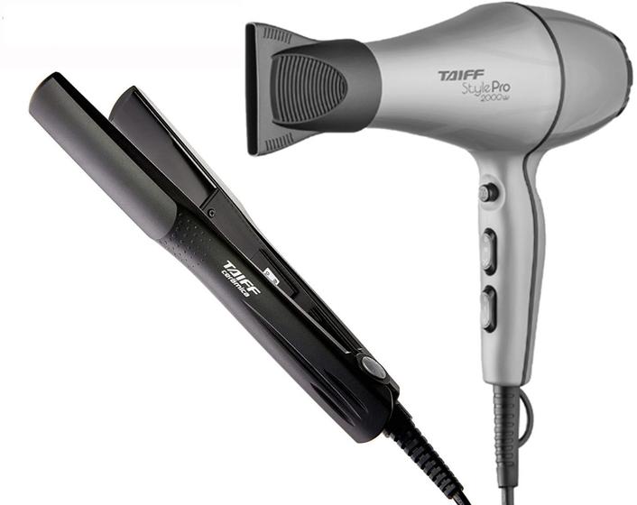 Secador Taiff Style Pro 2000w 220v com Prancha Cerâmica Bivolt - Kit ...