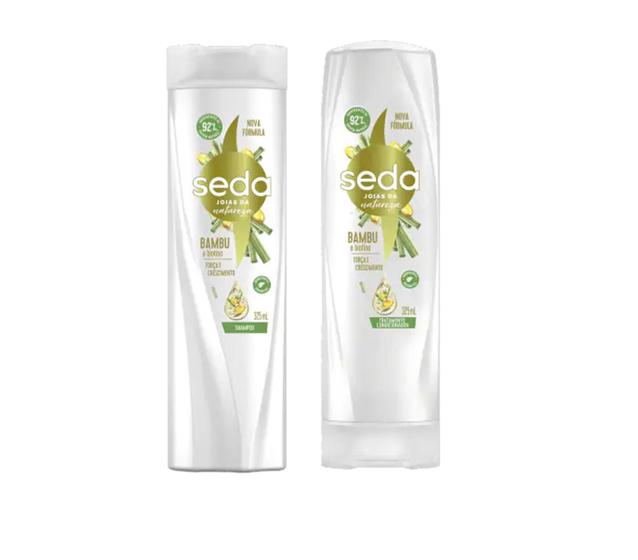 Seda Kit Joias da Natureza Bambu E Biotina Força e Crescimento 325 ml ...