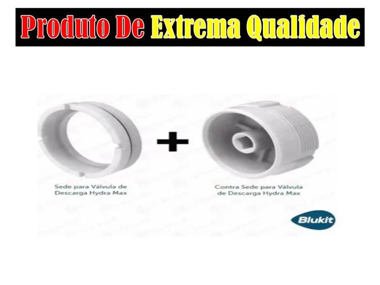 Sede + Contra Sede Blukit P/ Válvula Descarga Hydra Max 2550 - No Magalu - Magazine Luiza
