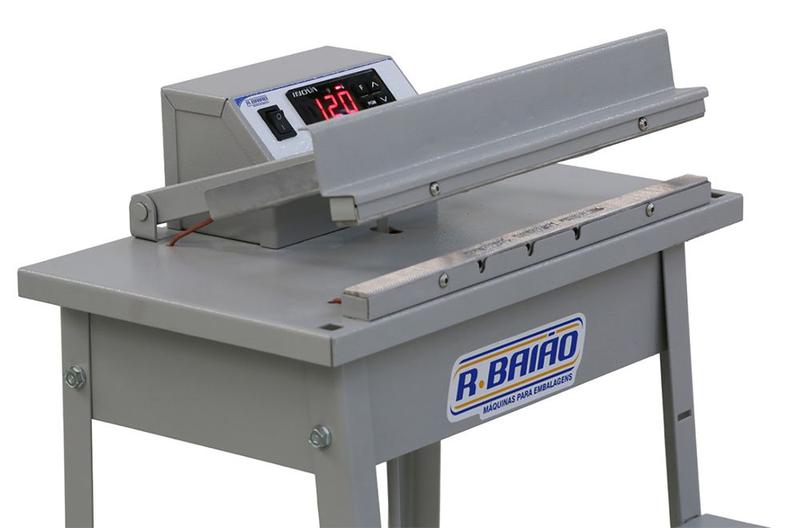 Seladora a Pedal Serrilhada com 2 Datadores vencimento e validade 40cm ...