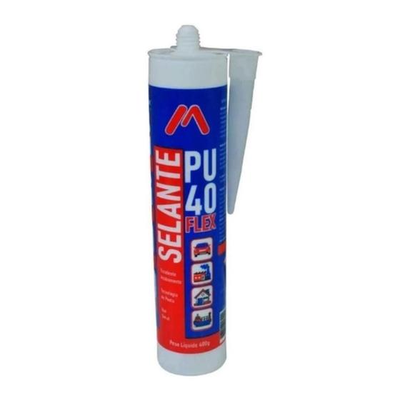 Selante PU Flex à Base de Poliuretano Hibrido Cinza 400g - Mastiflex ...
