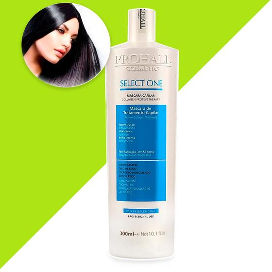 Select One Prohall 300ml - Selagem Todos os Tipos de Cabelos - Prohall ...