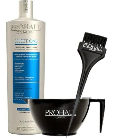 Select One Prohall Progressiva 1 Litro - Progressiva para Cabelo ...