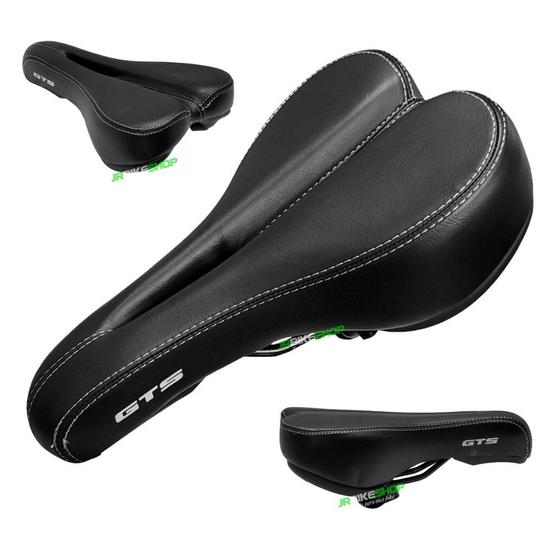 Selim Banco Bike Mtb Vazado Gts Tec - Preto - Selim de Bicicleta ...