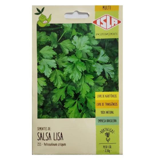 Semente de Salsa Lisa Tempero Salsinha de Cozinha 2,5g-Isla - Tempero ...