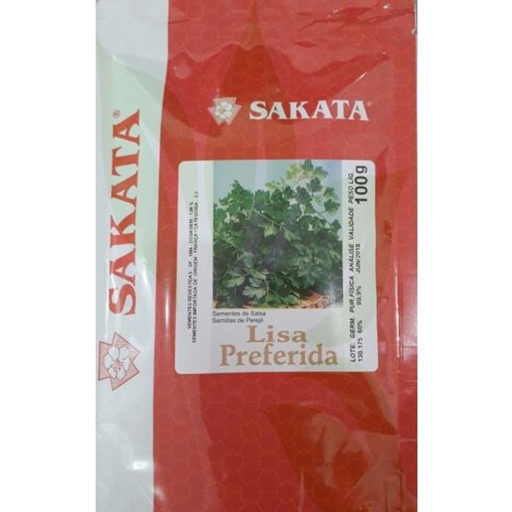 Semente de salsa salsinha lisa preferida sakata 100 gramas - Sementes ...