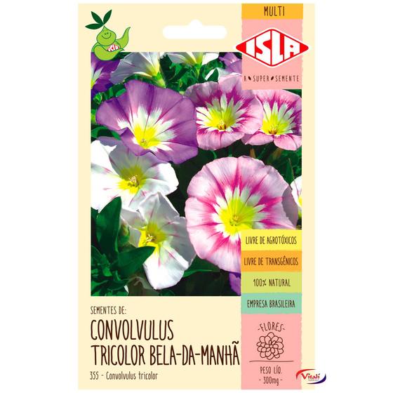 Semente isla flor bela da manhã tricolor - Sementes - Magazine Luiza