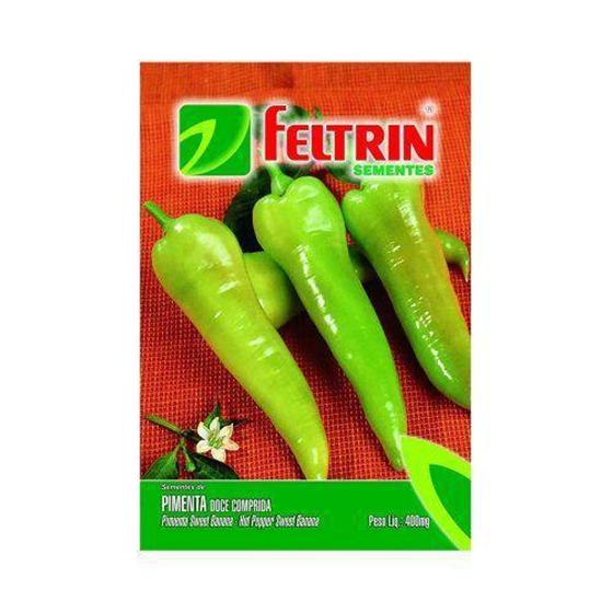 Semente Pimenta Doce Comprida 25 X 1,2g - Feltrin - Sementes - Magazine ...