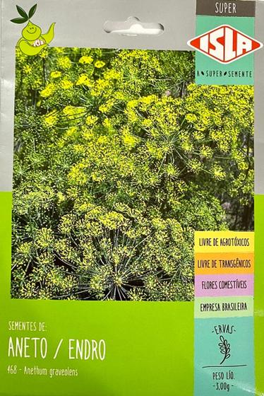 Sementes de Aneto/Endro Dill - 3gr de Sementes - Isla - Sementes ...