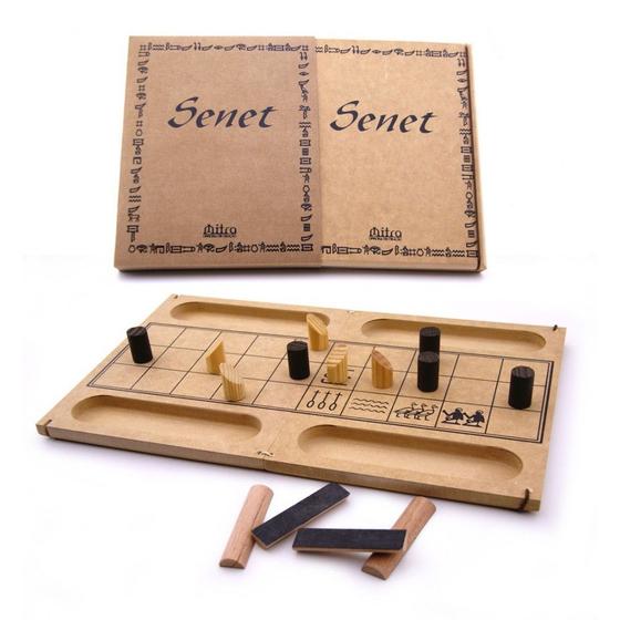 Senet - Jogo de Tabuleiro - Mitra - Mitra Jogos - Jogos de Tabuleiro - Magazine Luiza