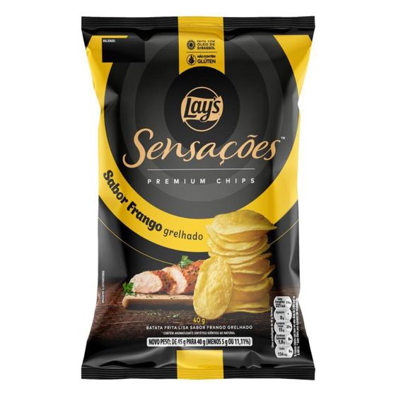 Sensacoes frango grelhado 40g - PEPSICO DO BRA - Salgadinhos e Aperitivos - Magazine Luiza
