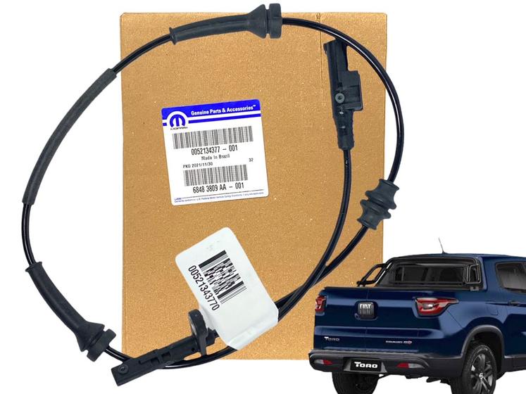 Sensor ABS Traseiro Original FIAT Toro 4x2 4x4 Flex/Diesel Todos MOPAR ...