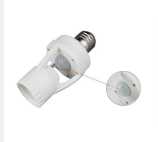 Sensor De Presença Com Fotocélula Para Lâmpada Soquete E27 - AAA ...