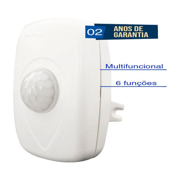 Sensor De Presença Fotocélula Multifuncional Lente 180 Qualitronix ...
