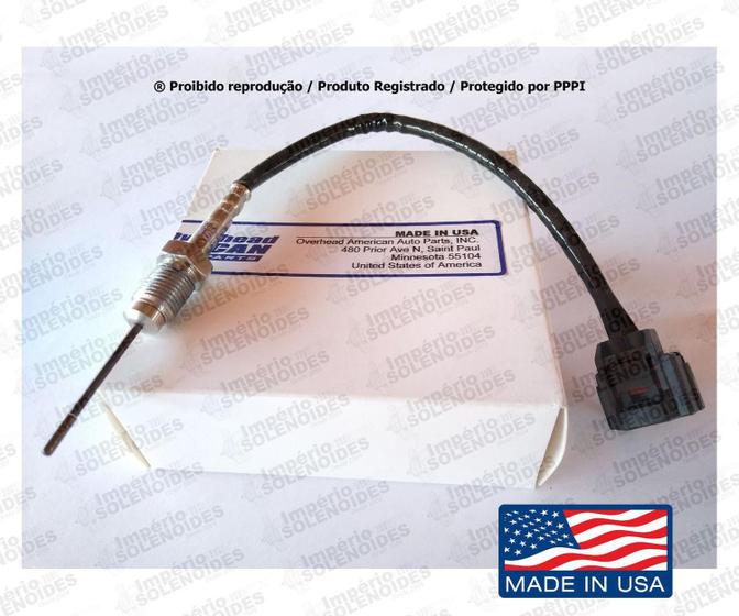 Sensor de temperatura de gases após catalisador Frontier 2.5 16v ...
