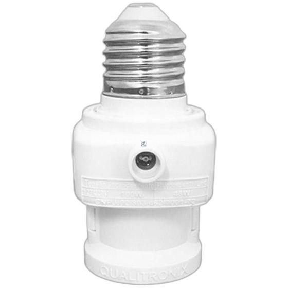 Sensor Fotocelula Com Soquete E-27 Qualitronix Bivolt Qr52m - Sensor de ...