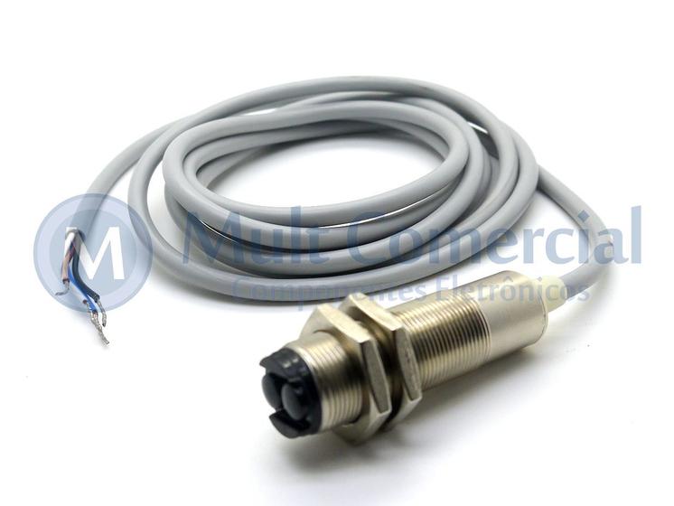 Sensor Fotoelétrico refletivo IRCL 10-18 DP - M18 - Distância Sensora 1mm PNP - NA+NF - 10 á ...