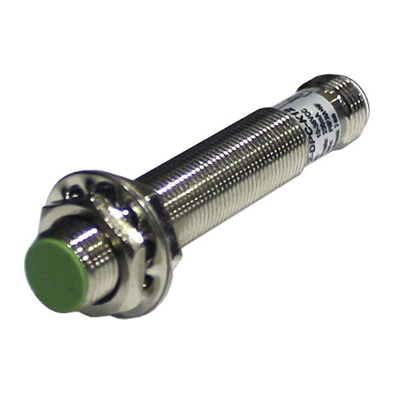 Sensor indutivo PNP 1NA+1NF Faceado Com Conector M12 I12-2-DPC-K12 ...