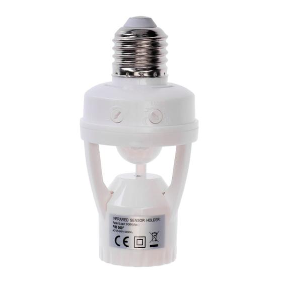 Sensor Presença Com Fotocélula Para Lâmpada Soquete E27 - LAURUS ...