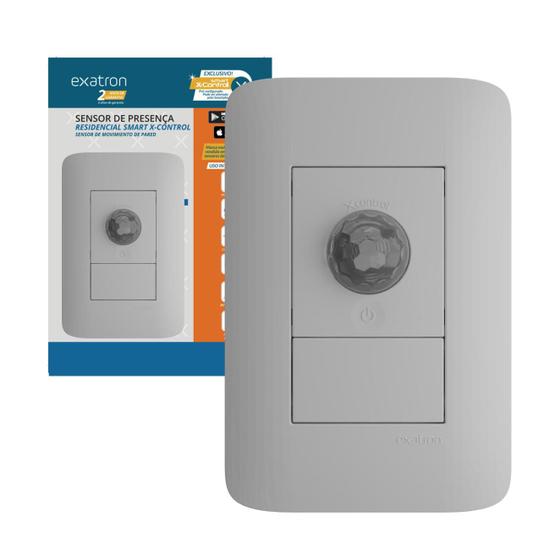 Sensor Presenca Residencial 4x2 Fotocelula Smart X-Control - EXATRON ...