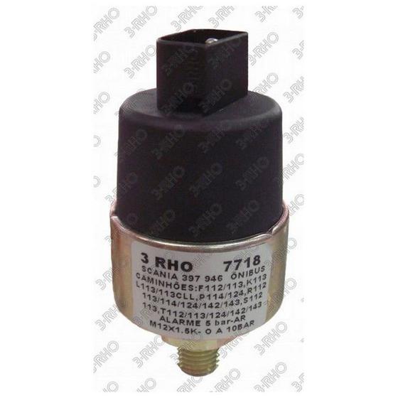Sensor pressão óleo Scania 112, 113, 124 e 142 - 3RHO7718 - Elétrica de ...