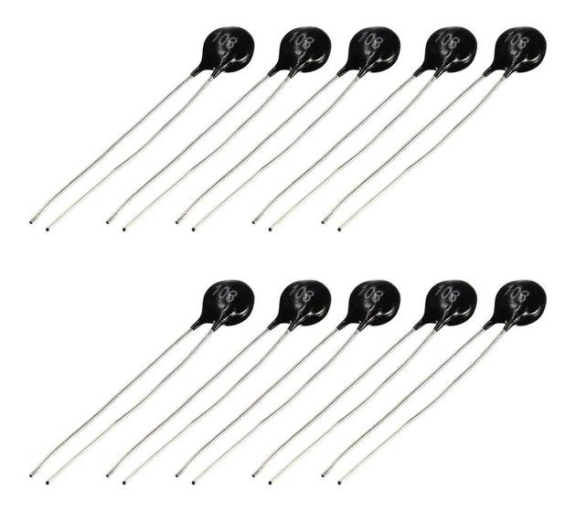 Sensor Temperatura Termistor NTC MF52-103 5mm 10K Ohms Faixa de -55 a ...