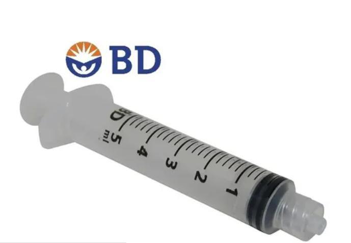 Seringa Bd Plastipak 5 ml Luer Lock com 200 unidades - Outros Saúde e Cuidados Pessoais ...