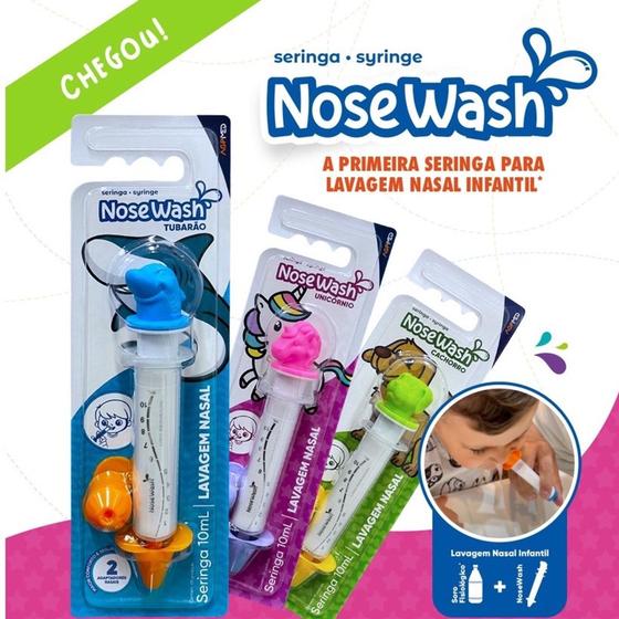 Seringa para Lavagem Nasal Bebe Criança NoseWash - Outros Saúde e ...