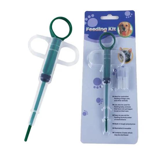 Seringa Pet aplicador de Remédio cães gatos Alimentadora - LIP ...