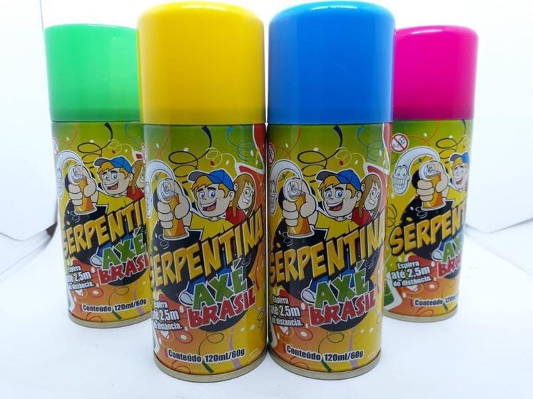 Serpentina Axé Brasil Cores Sortidas 125ml - SEMAAN - Canecas ...