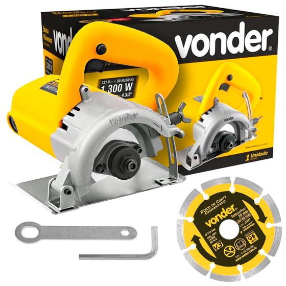 Serra Mármore 127v Madeira Concreto 1300w Vonder Tipo Makita - Serra ...